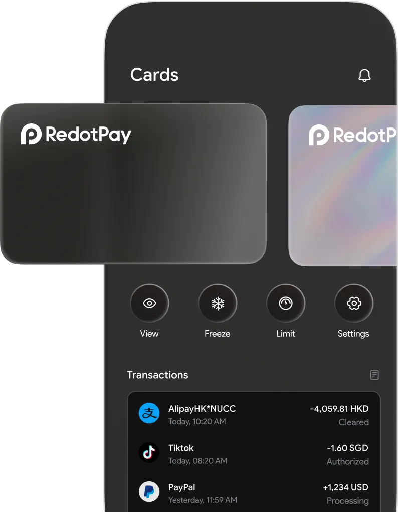 RedotPay: The Ultimate Crypto Card for Secure Crypto Payment