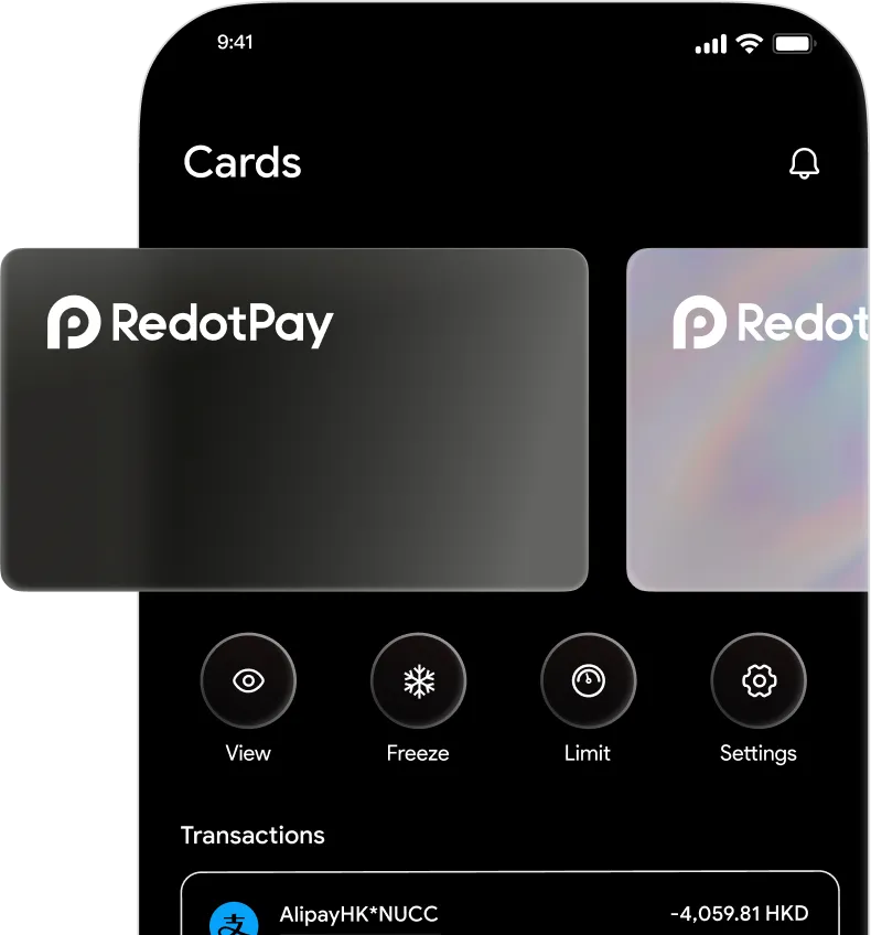 RedotPay: 안전한 암호화폐 결제의 궁극적 카드